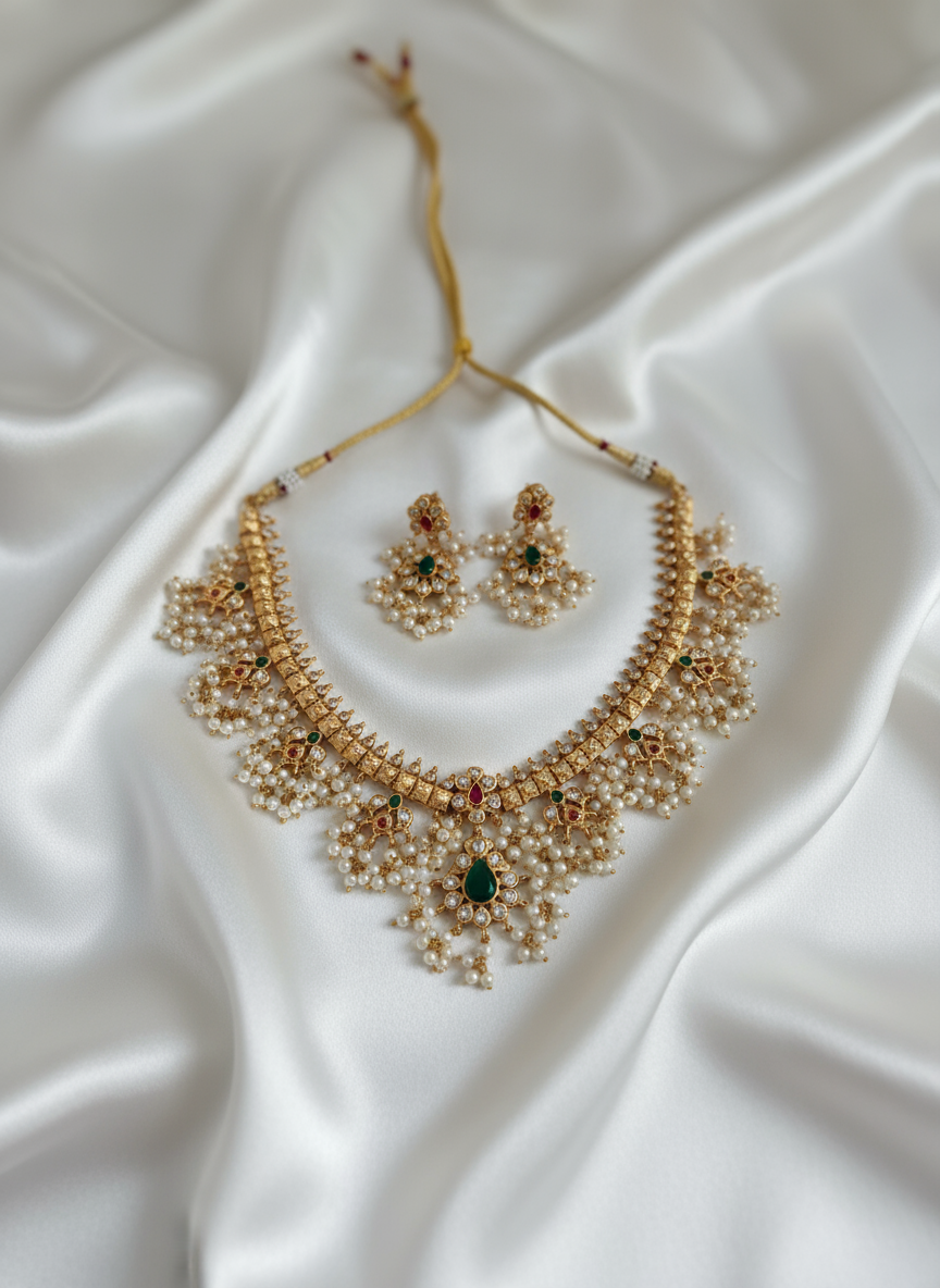 Ananya Royal Necklace Set – Anna Karen Couture
